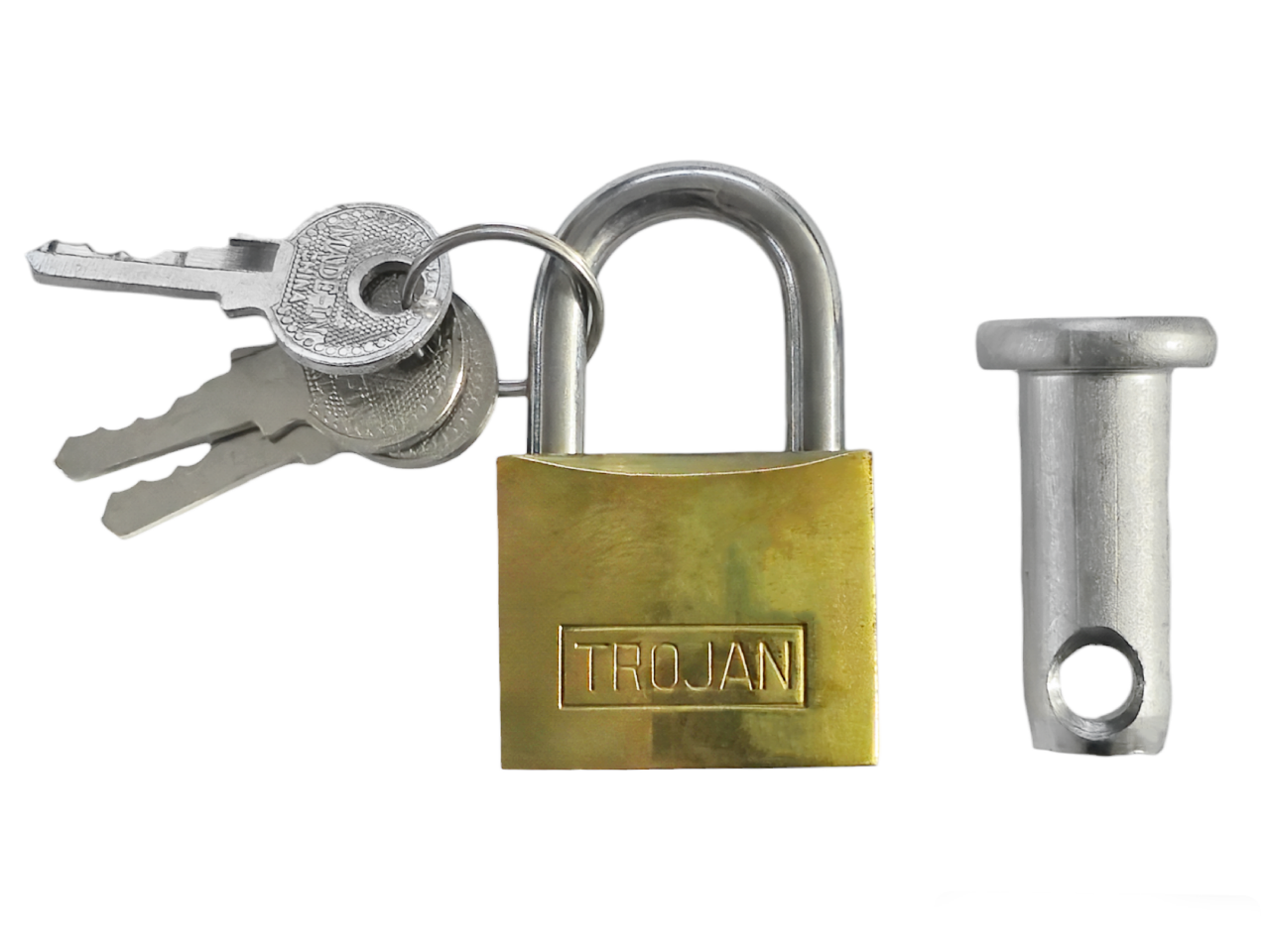 Spare Wheel Mount - Pin & Padlock - Trojan