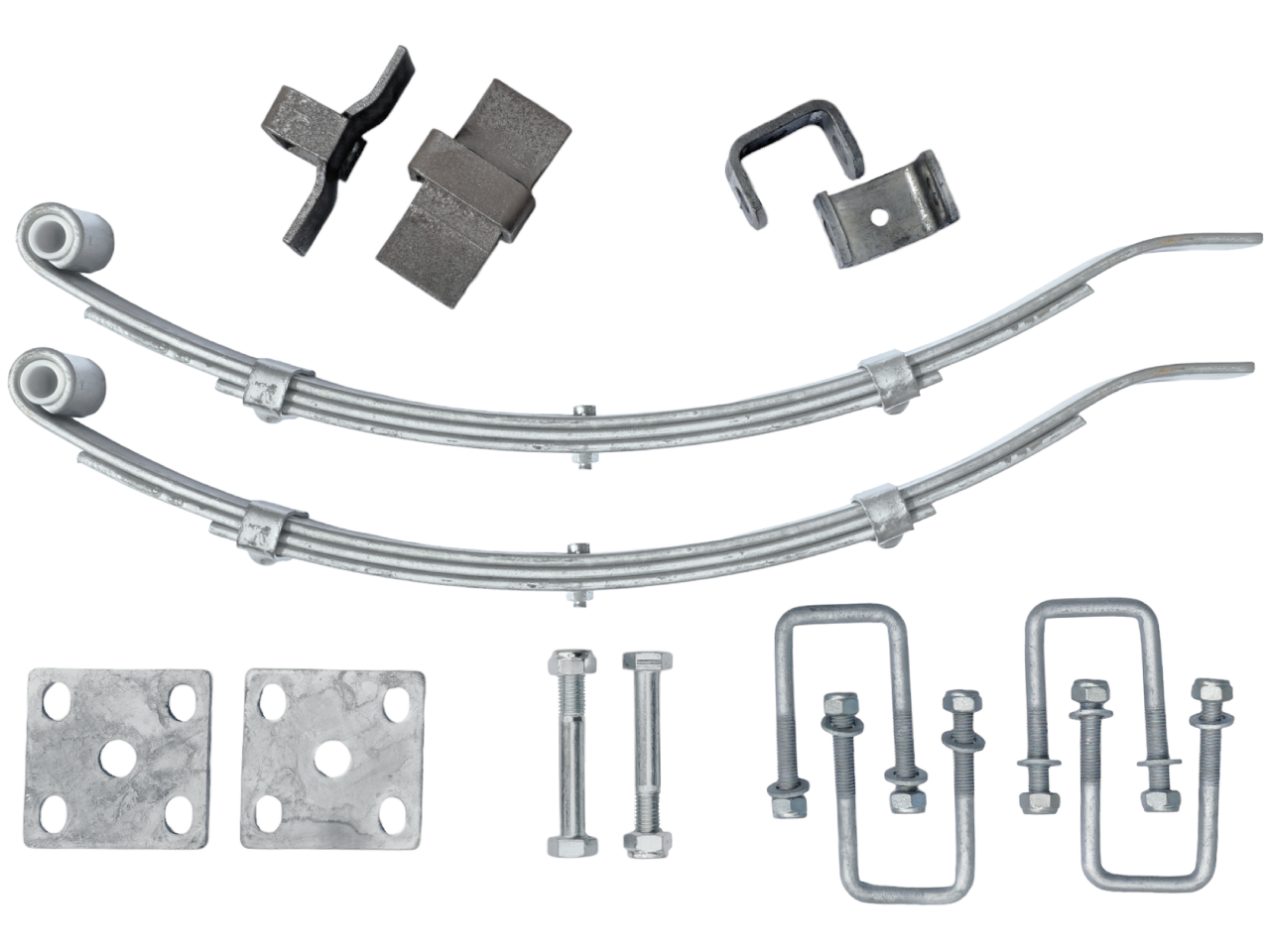 Multi Leaf Spring Kit - Short Series - 50mm wide - 750kg - Trojan