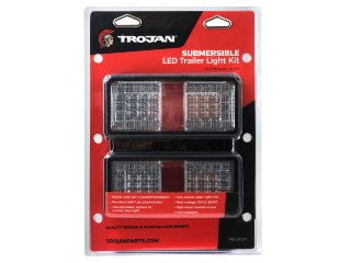 Rectangular LED Multi Volt Submersible Combination Light Kit - Trojan