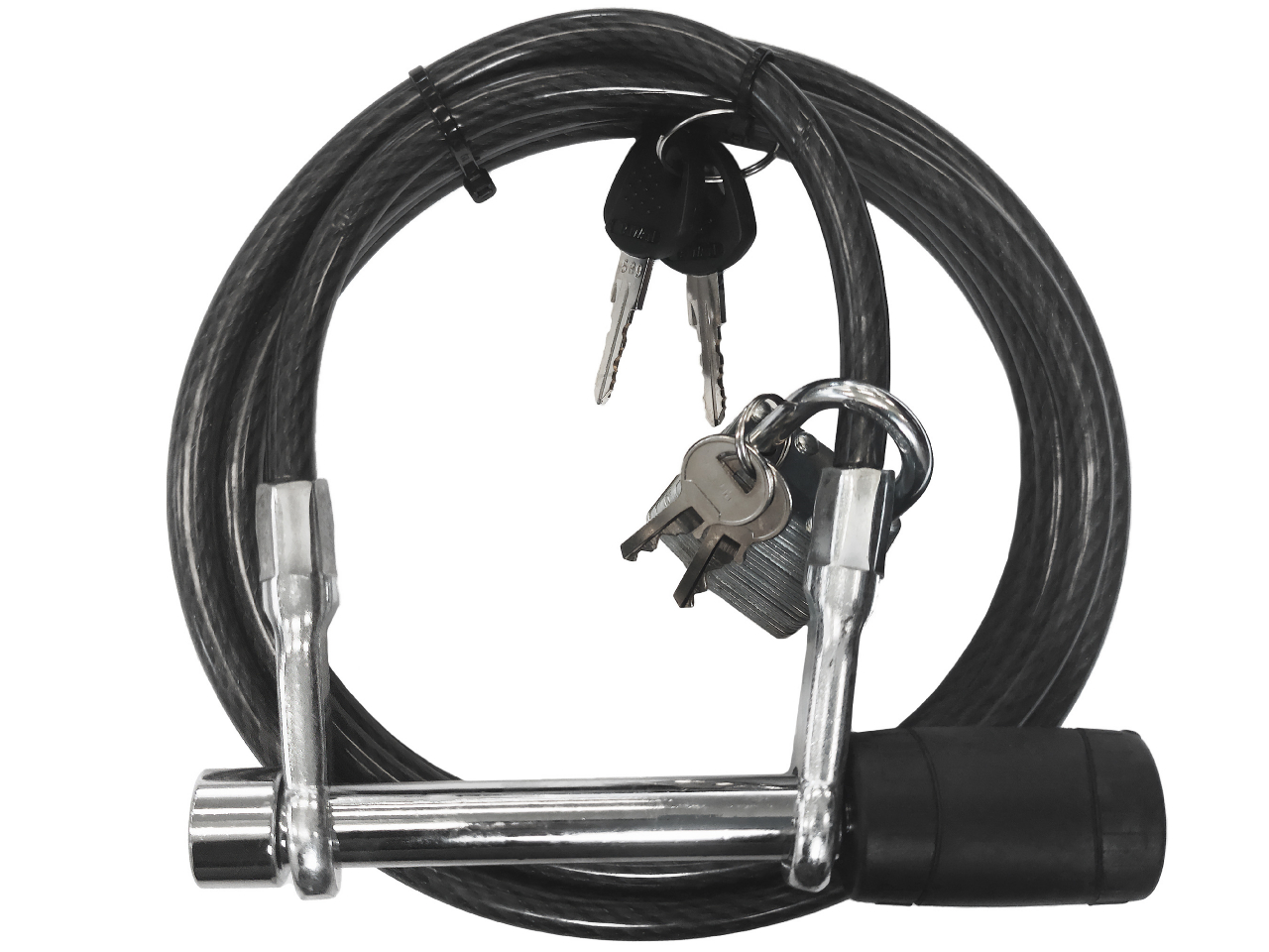 Hitch Pin Lock & 3.6m Cable - Trojan
