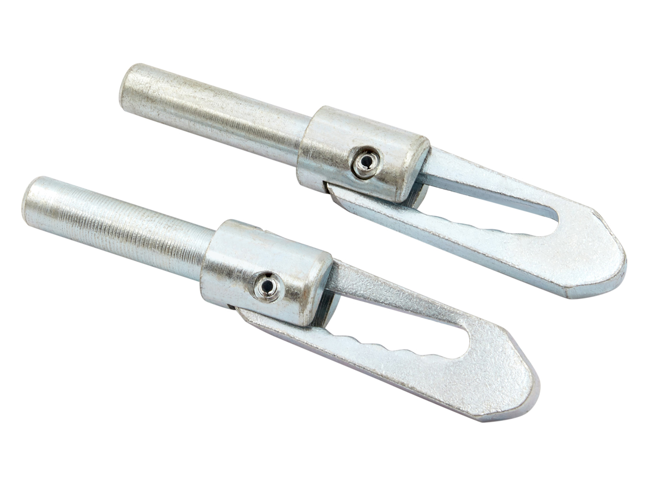 Long Drop Lock - Weld on - M10 x 45mm - Pair - Trojan